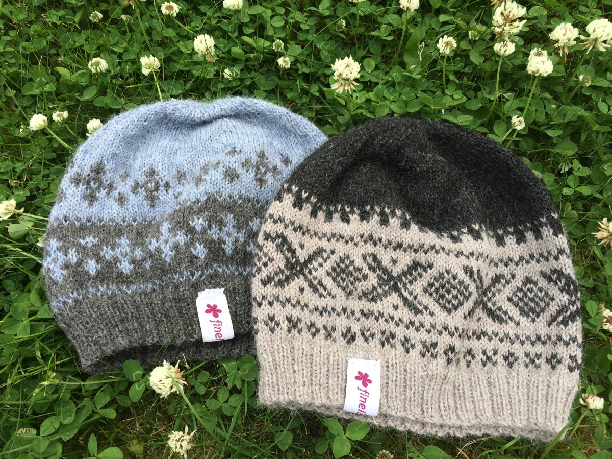 Strikkeluer i tradisjonelle norske mønster | finelinee